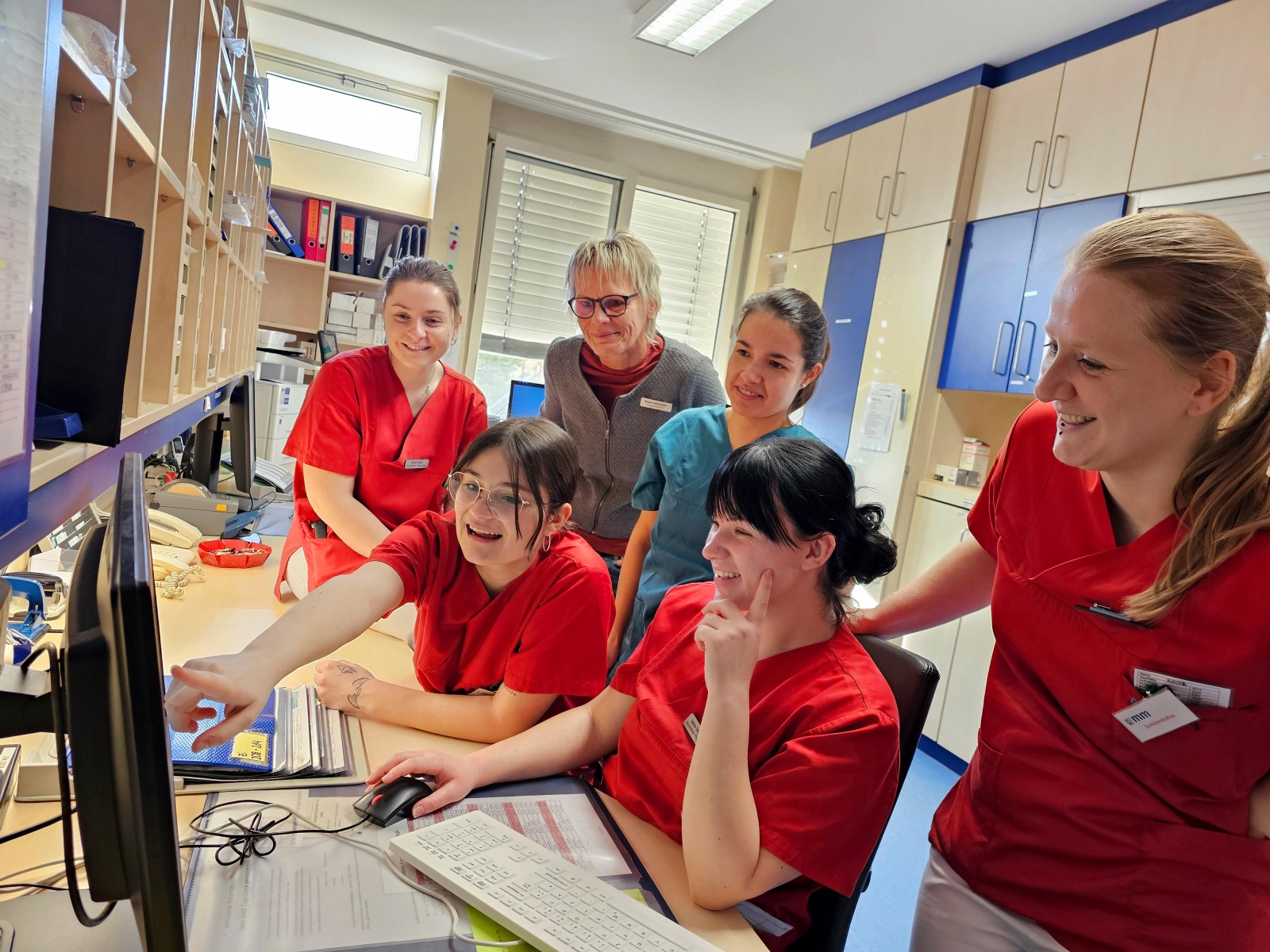 Auszubildende leiten eine Station - Klinikum Memmingen